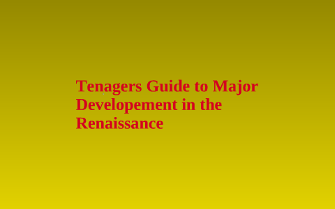 Renaissance Sculptures and Anatomy by Ryan Ternes on Prezi