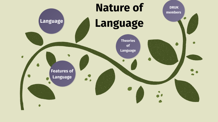nature of language by aruna homagai on Prezi