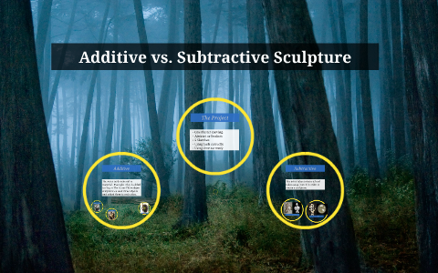 Additive vs. Subtractive Sculpture by Justin Villont on Prezi