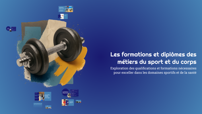 Les formations et diplômes des métiers du sport et du corps by Ado Ytb ...