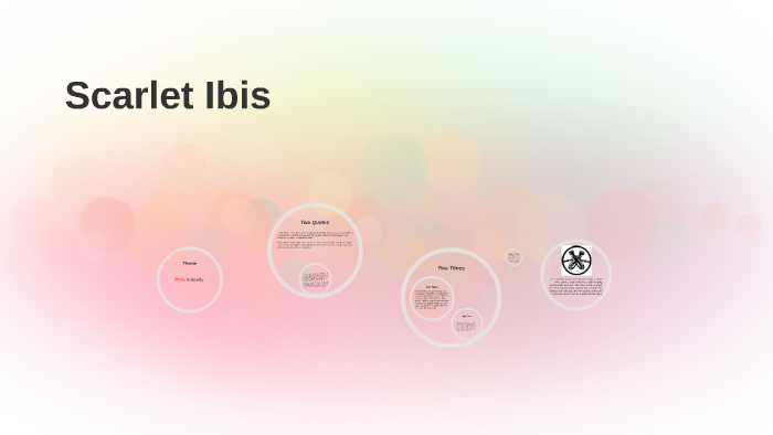 Scarlet Ibis One Pager by jorge herrera on Prezi