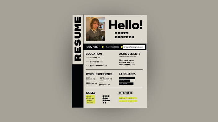 cv Joris by Joris Groffen on Prezi