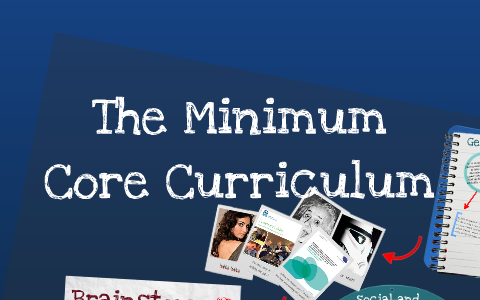 The National Minimum Core for Trainee Teachers by Stuart Mitchell on Prezi