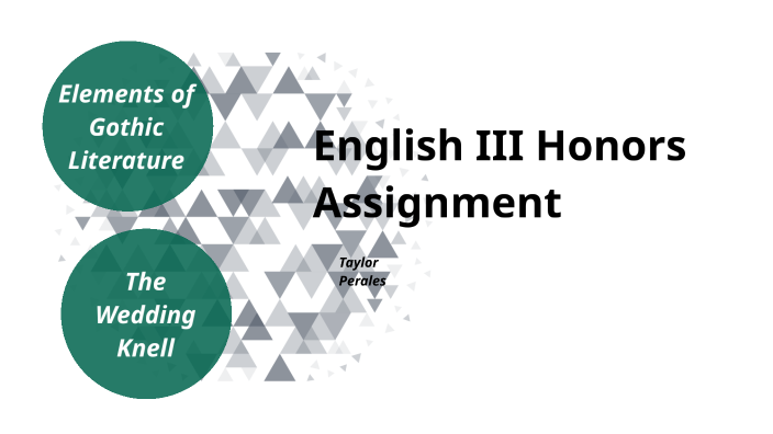 English III Honors Assignment by Taylor Perales on Prezi