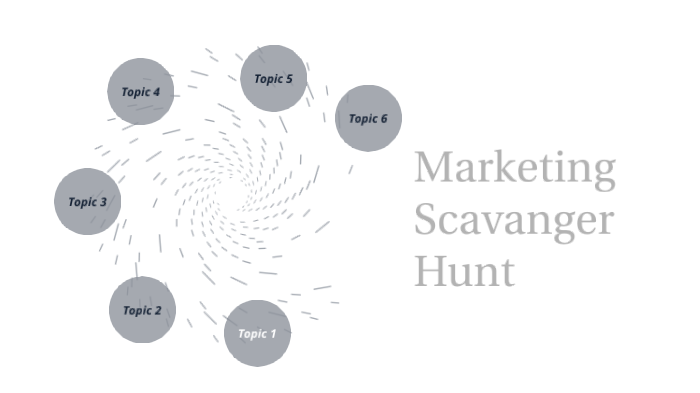 Marketing Scavenger Hunt by Drew Hoth on Prezi