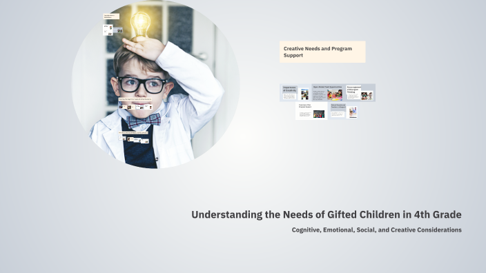 Understanding the Needs of Gifted Children in 4th Grade by Gillian ...