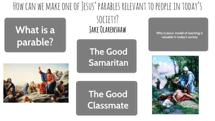 How can we make one of Jesus’ parables relevant to people in today’s ...