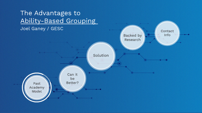 The Advantages to Ability-Based Grouping by Joel Ganey on Prezi