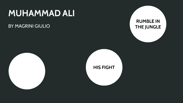 Mohamed Ali by Giulio Magrini on Prezi