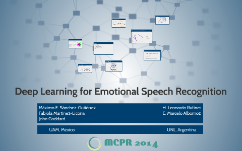 Deep Learning for Emotional Speech Recognition - MCPR 2014 by Max Sánchez