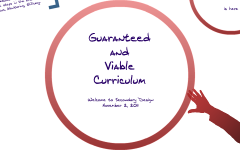 Guaranteed and Viable Curriculum by Rebecca Musselman on Prezi