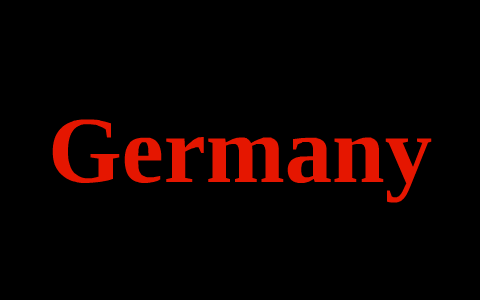 Germany by victor flournoy on Prezi