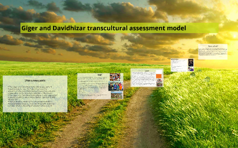 Giger and Davidhizar transcultural assessment model by Princess Ancheta ...