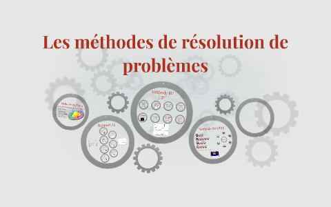Les méthodes de résolution de problèmes by Pauline Nerdeux on Prezi