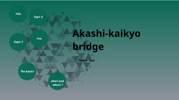 Akashi-Kaikyo bridge by REACH Monk on Prezi