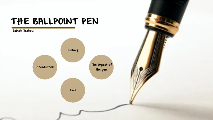 The ballpoint pen by Zainab Zaaboul on Prezi
