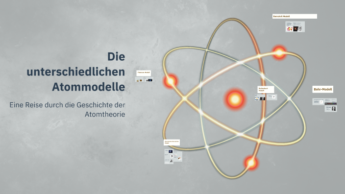 Die unterschiedlichen Atommodelle by Hannah Fasching on Prezi