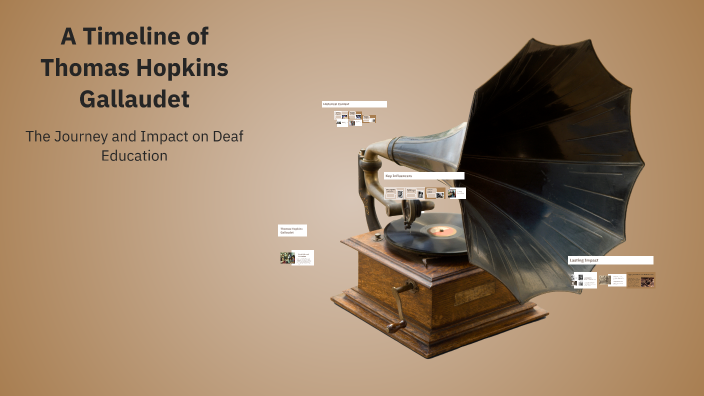 A Timeline of Thomas Hopkins Gallaudet by Jenna Cohen on Prezi