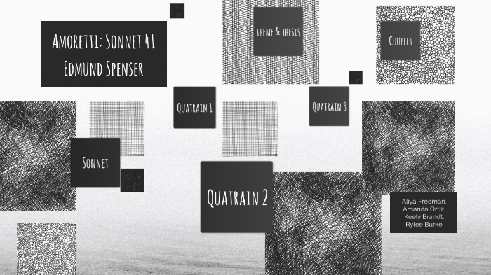 Amoretti: Sonnet 41 by Aliya Freeman on Prezi