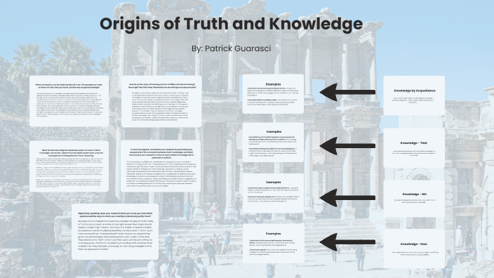 Origins of Truth and Knowledge by Patrick Guarasci on Prezi