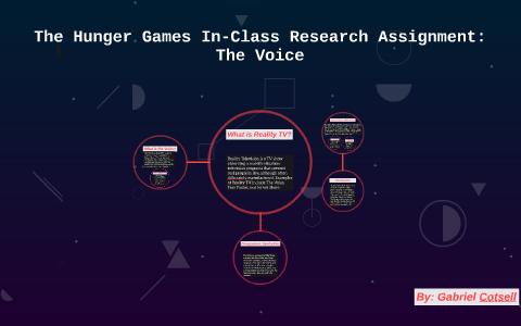 The Hunger Games In-Class Research Assignment: by Gabriel Cotsell on Prezi
