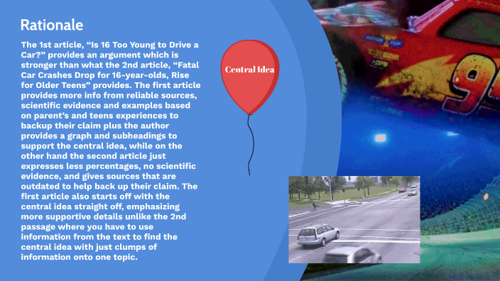 ELA Project, IS 16 TOO Young To Drive A Car by Allen Li on Prezi