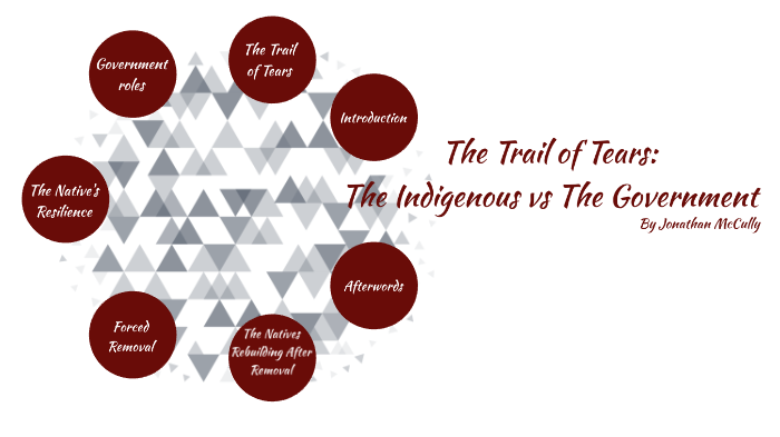 The Trail of Tears: Indigenous vs the Government by Jonathan McCully on ...