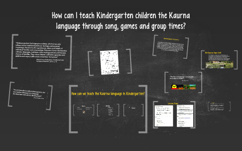 How can I teach Kindergarten children the Kaurna language th by Jacqui ...