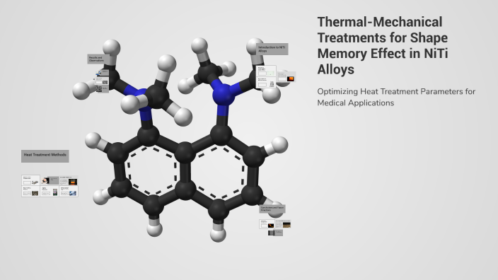 Thermal-Mechanical Treatments for Shape Memory Effect in NiTi Alloys by ...