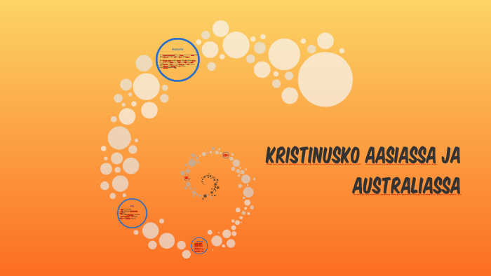 Kristinusko Aasiassa ja Australiassa by Juuso Järvi on Prezi