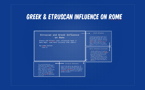 Greek and Etruscan influence on rome by Lukas Keller on Prezi