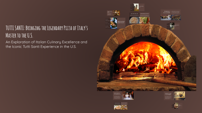 TUTTI SANTI: Bringing the Legendary Pizza of Italy's Master to the U.S ...