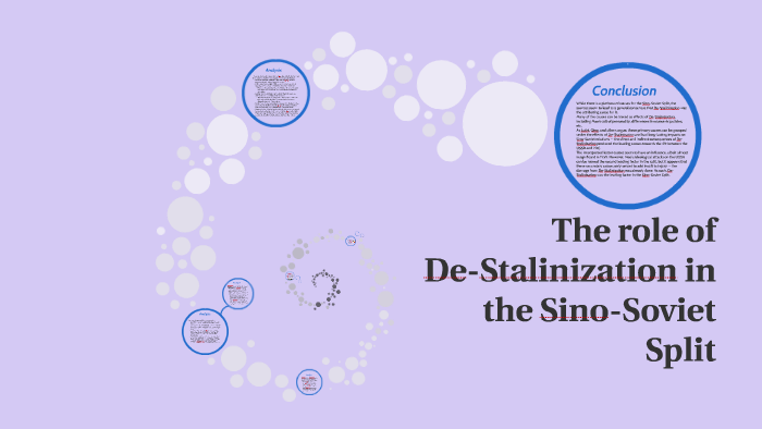 The role of De-Stalinization in the Sino-Soviet Split by Ken DeMason on ...