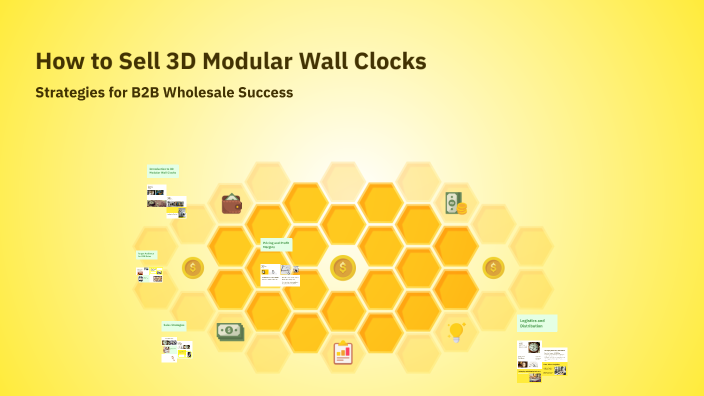How to Sell 3D Modular Wall Clocks by Achievers Tech on Prezi