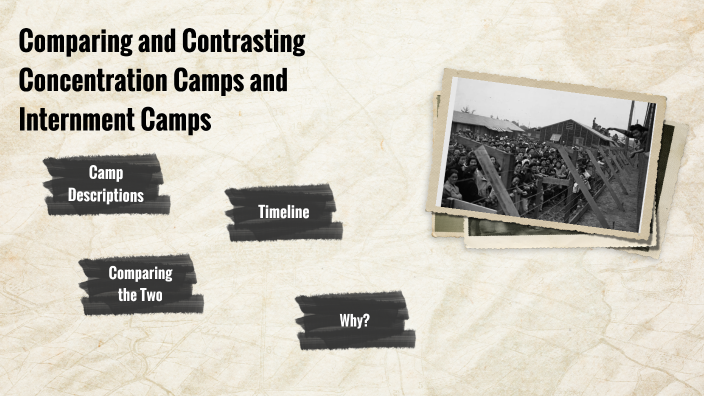 Compare and Contrast of Concentration Camps and Internment Camps by Syd ...