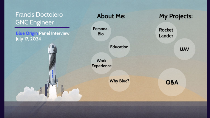 Blue Origin Interview FD by Francis Doctolero on Prezi