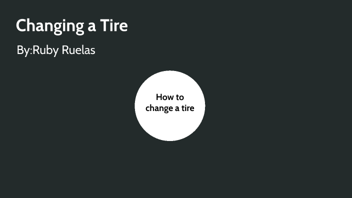 Changing a Tire by Ruby Ruelas Alanis on Prezi