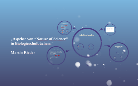 „Aspekte von “Nature of Science” in Biologieschulbüchern“ by Martin ...