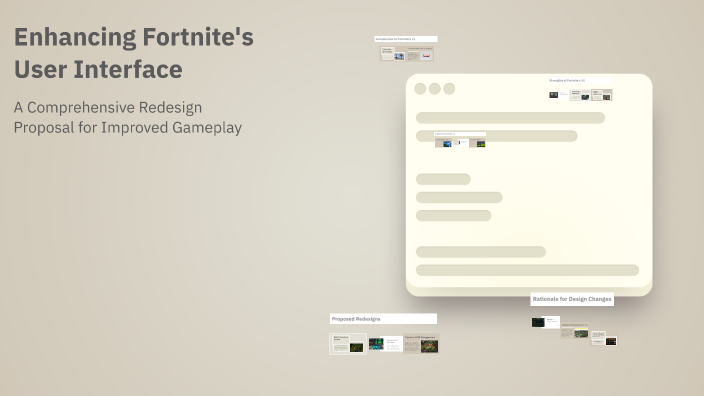 Enhancing Fortnite's User Interface by Marlo Clark on Prezi