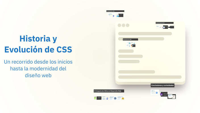Historia y Evolución de CSS by Mendoza Hernández Ricardo Jorge on Prezi