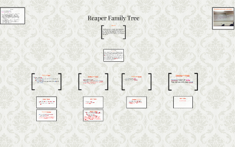 Reaper Family Tree by Rosi Phillips on Prezi