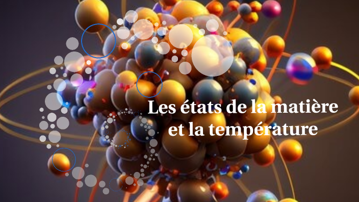 Les états de la matière et la température by Hakima Kechid on Prezi