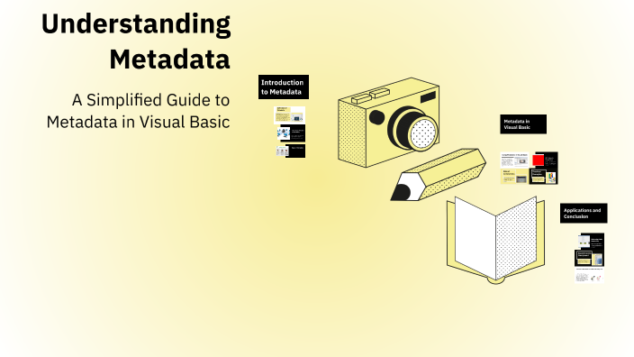 Understanding Metadata by Muhammad Tayyab on Prezi