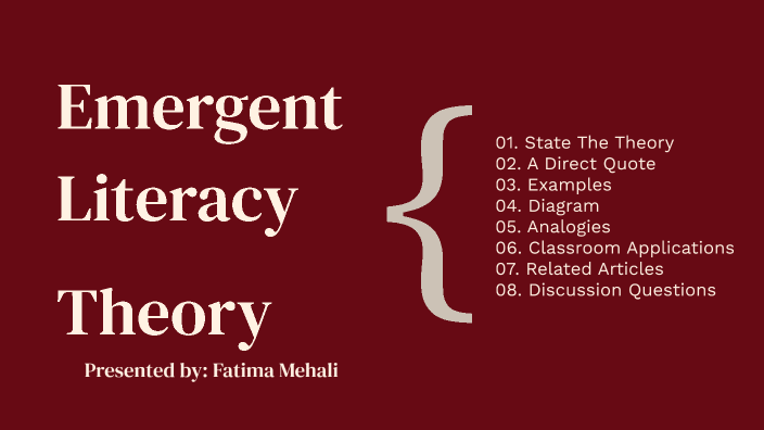 Emergent Literacy Theory by Fatima M on Prezi
