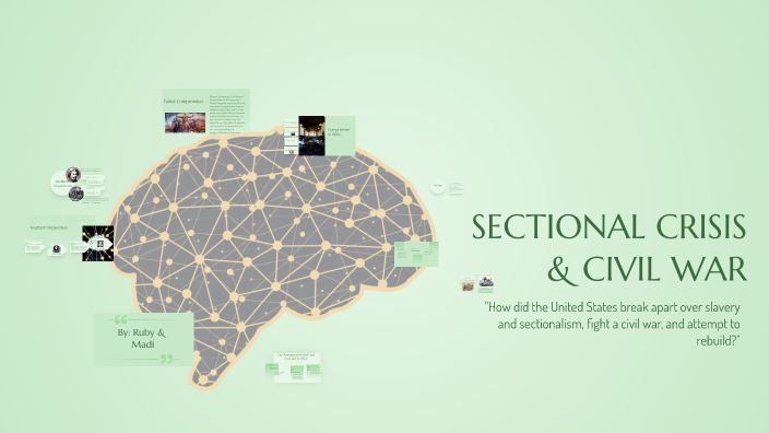 Sectional Crisis & Civil War by MADELYN HUDSPETH on Prezi