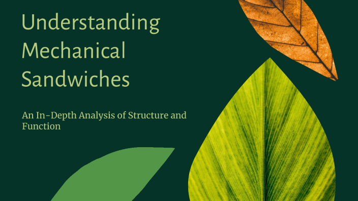 Understanding Mechanical Sandwiches by Ameen Sj on Prezi