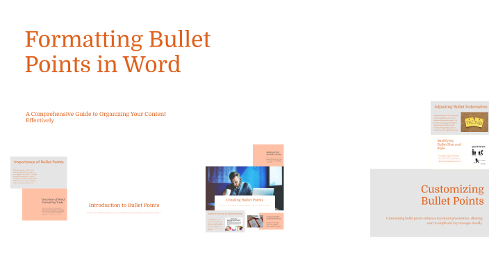 Formatting Bullet Points in Word by Fatima Arshad on Prezi