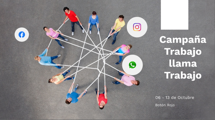 Campaña Trabajo Llama Trabajo by CIOLL 7 on Prezi