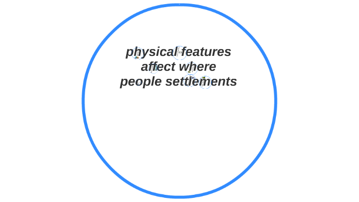 physical features affect where people settlements by zack ross on Prezi