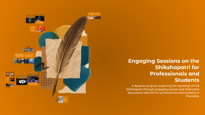 Engaging Sessions on the Shikshapatri for Professionals and Students by ...